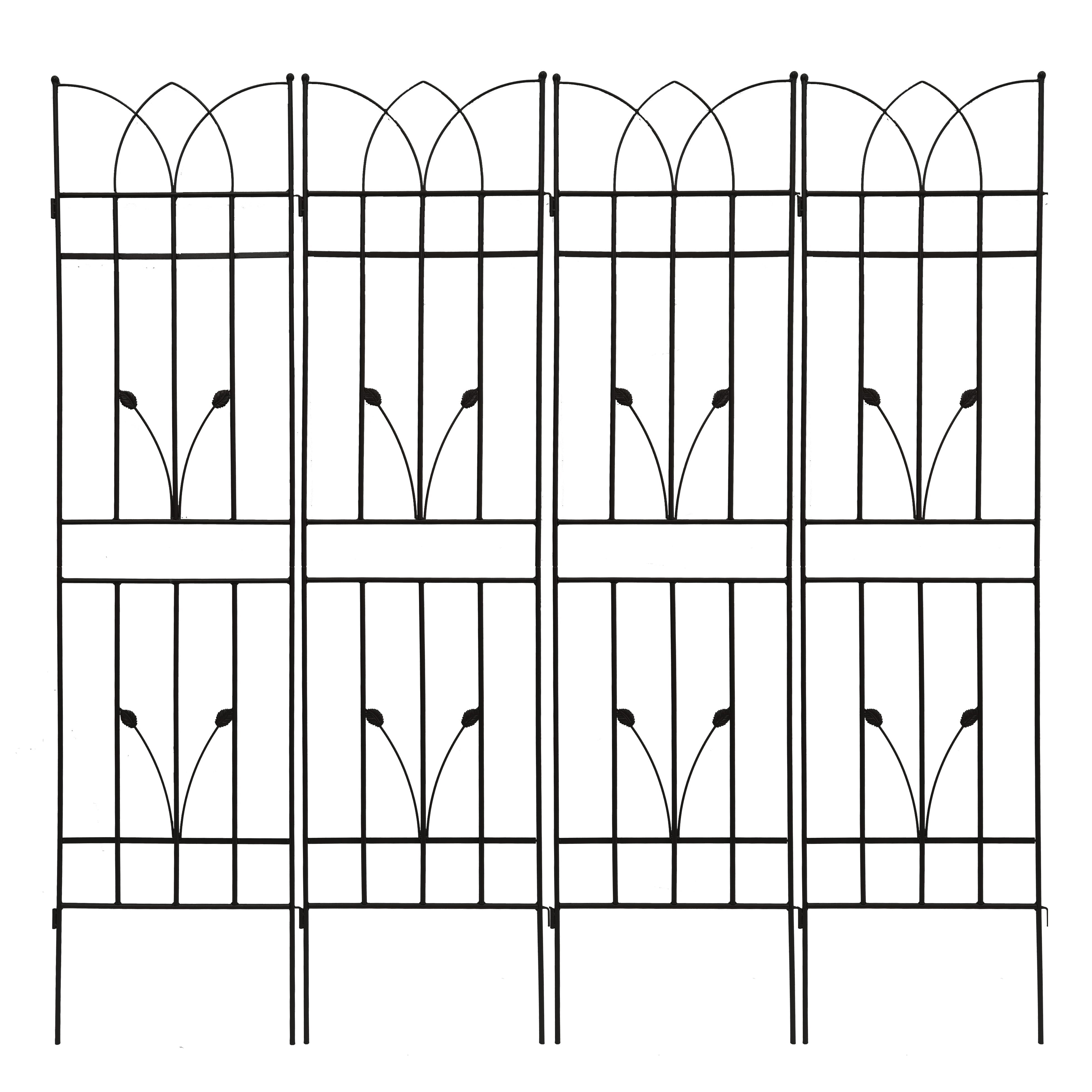CQSXDA 4 Pack Large Garden Trellis 71"H x 17.7" W Heavy Duty Rustproof ...