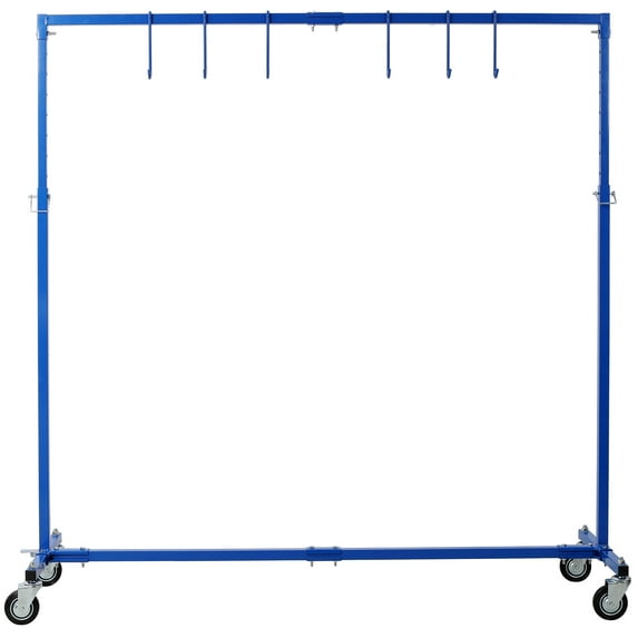 CQSXDA Adjustable Height Paint Hanger Drying Rack With 6 Hanging Hooks ...