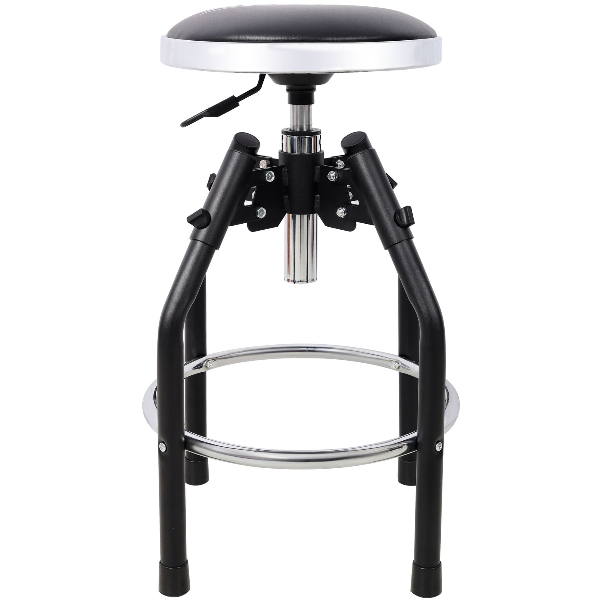 CQSXDA Adjustable Hydraulic Shop Stool with 360-Degree Swivel and Foot ...