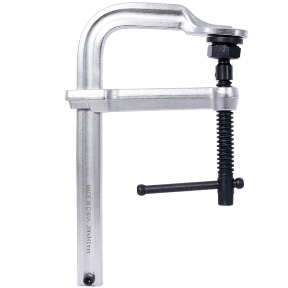 CQSXDA Heavy Duty Bar Clamp with Removable Swivel Pad, Deep Throat F ...