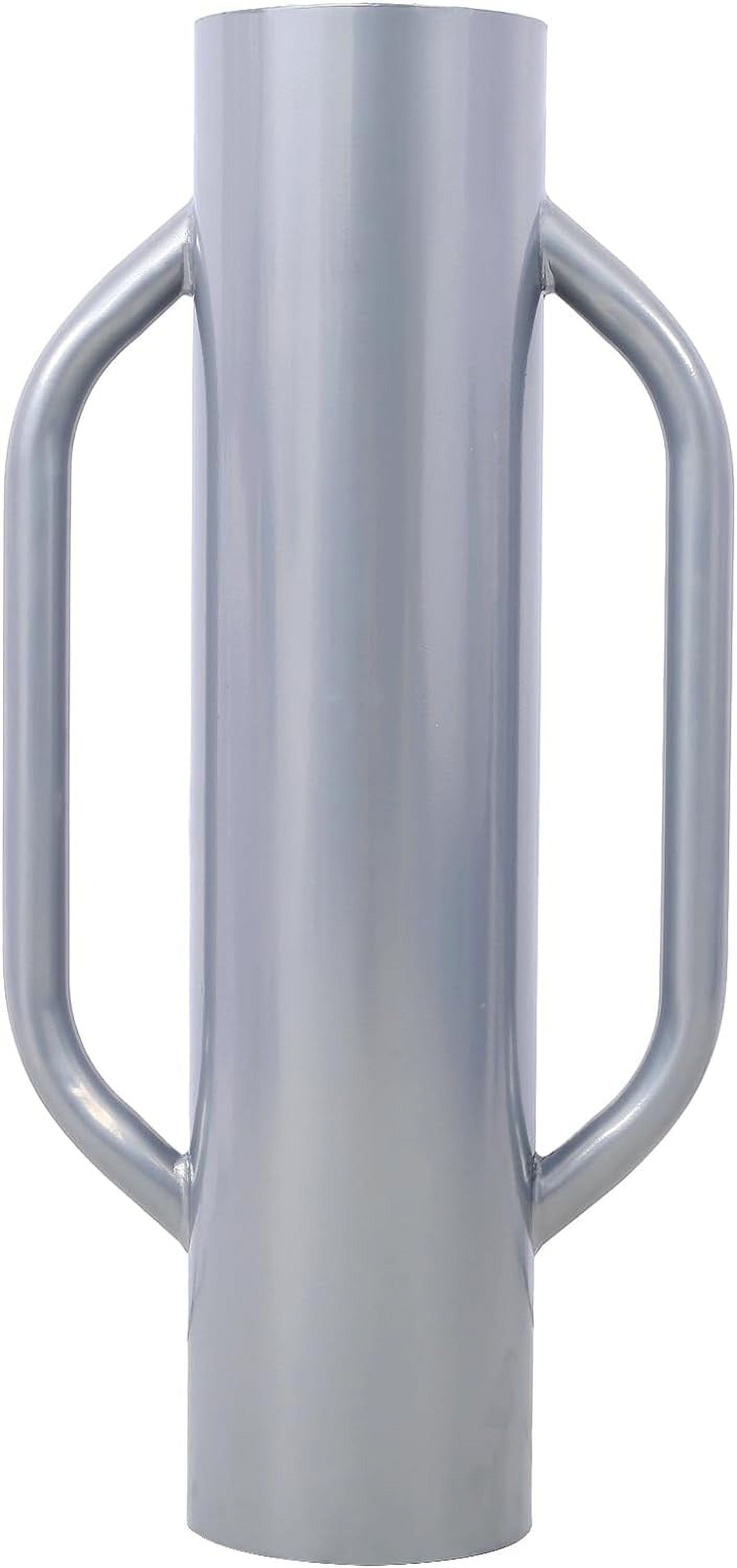 CQSXDA Heavy Duty Iron Pole Pounder Hand Post Rammer, 30LB Metal Fence ...