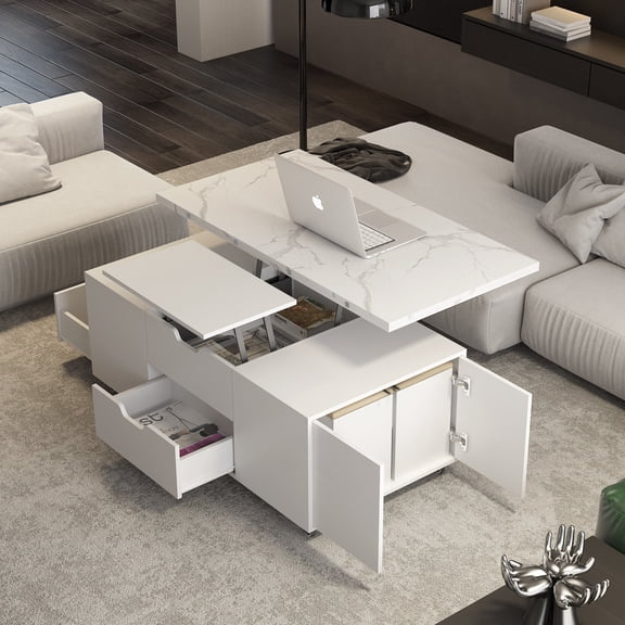 Coffee Tables With Stools Underneath