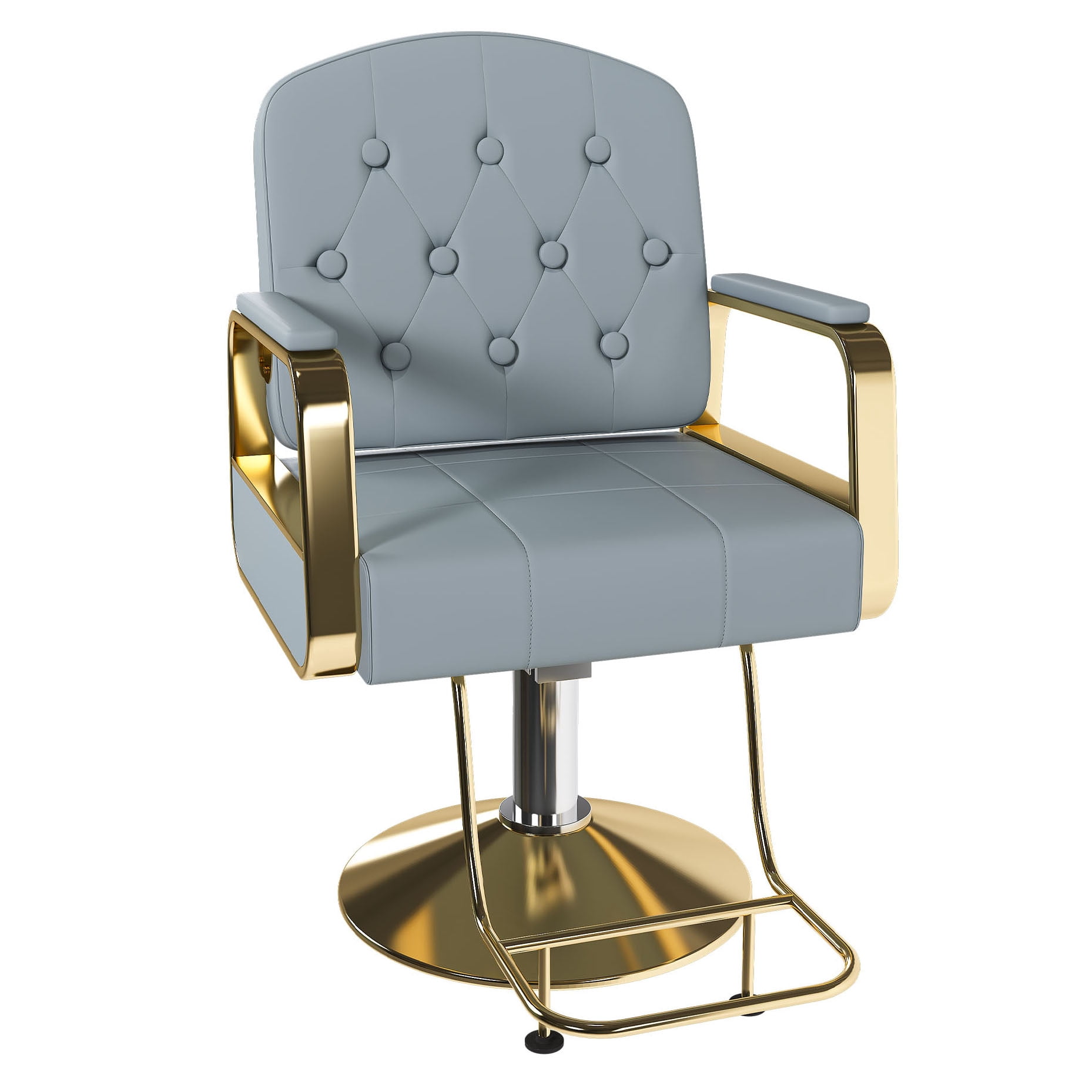 CQSXDA Professional Hydraulic Salon Chair with 360-Degree Swivel and ...