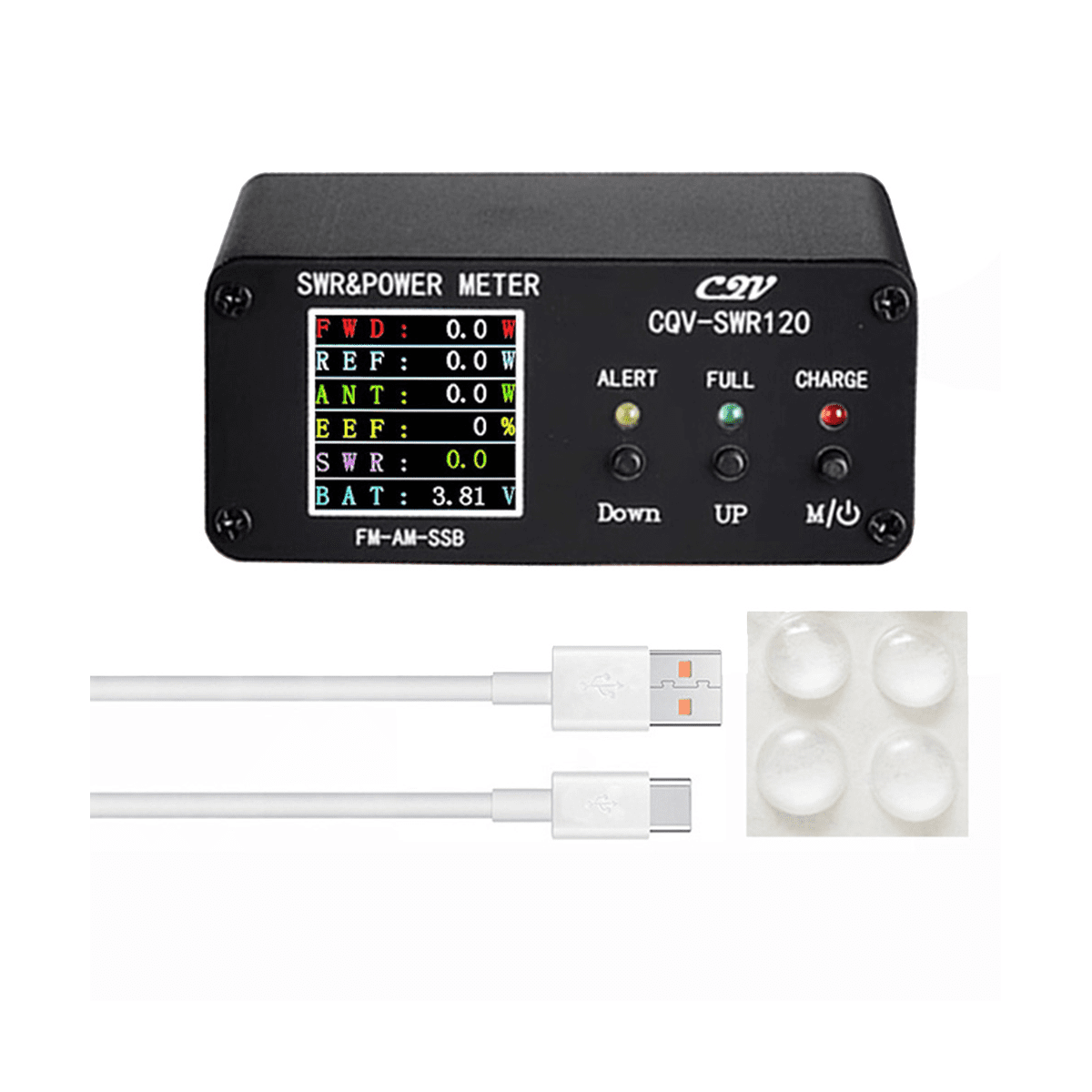 Cqv Swr120 120w Swr Power Standing Wave Meter High Standing Wave Alarm Function 240 X 240 Full