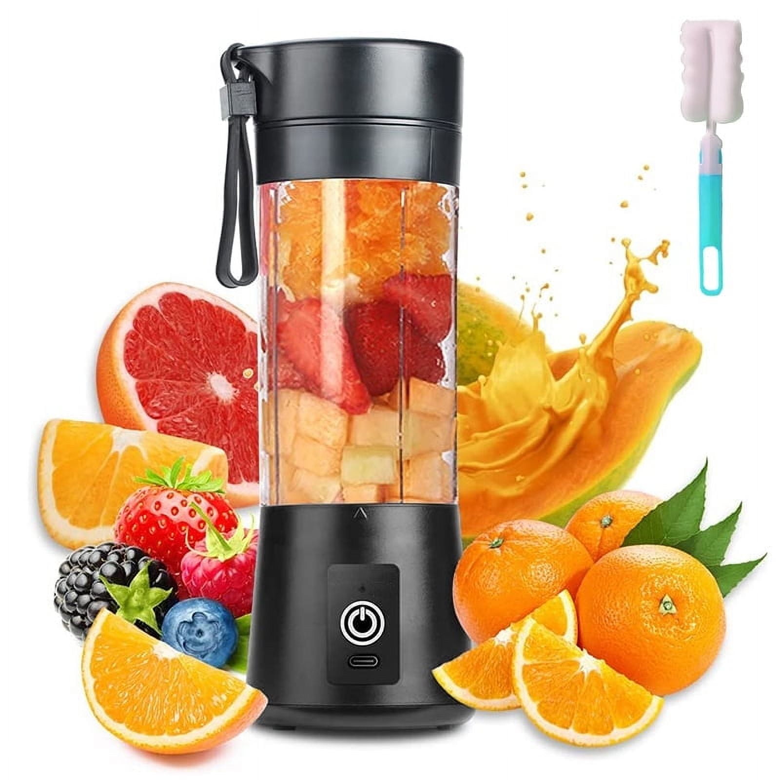 CQYJIN Battery Powered Blender, Black - Walmart.com