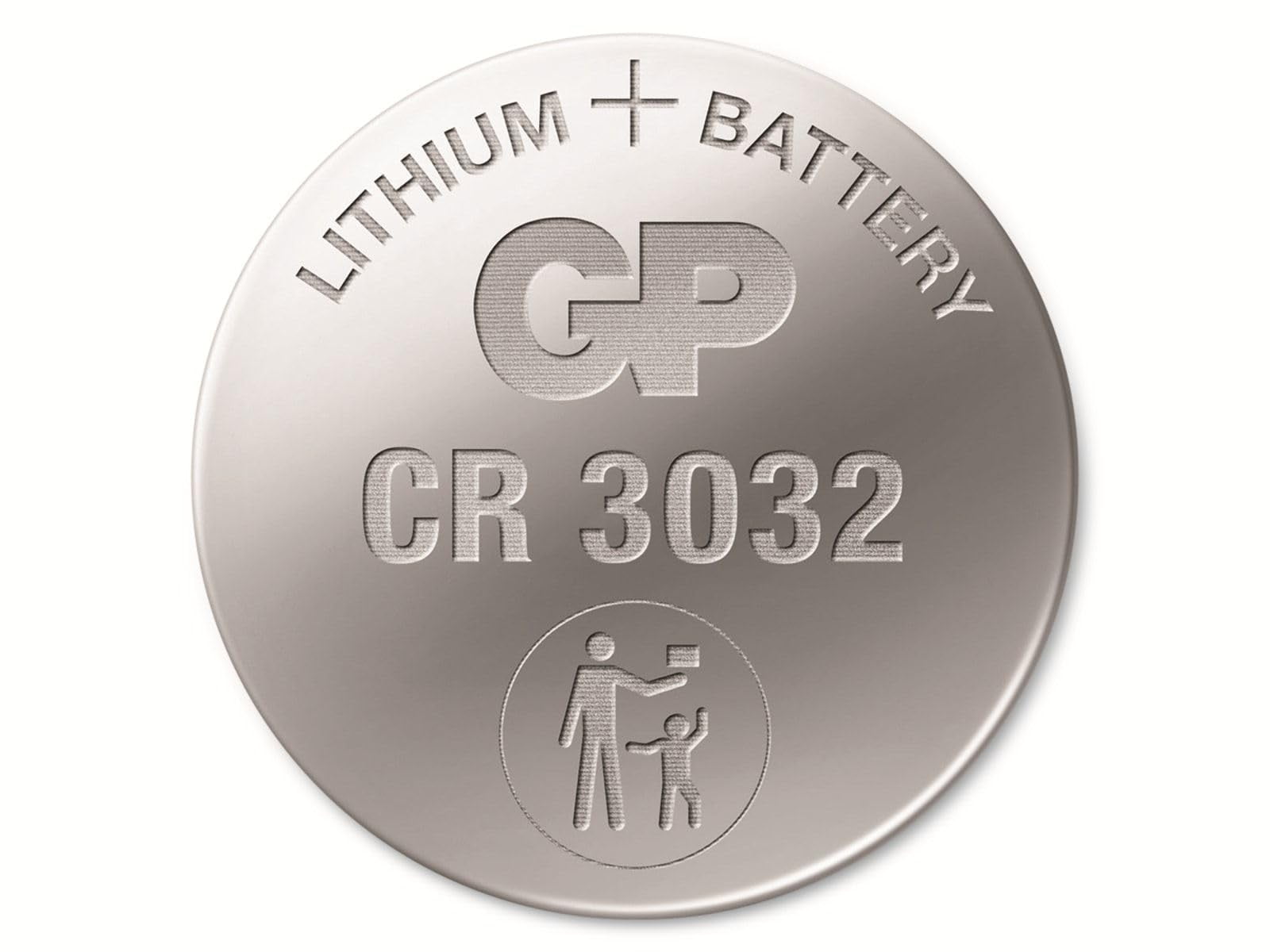 CR 3032 Lithium GP Button Cell Batteries 500 mAh 3 V 1 Piece - Walmart.com
