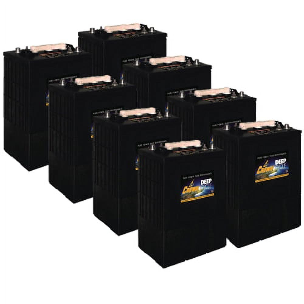 CR-390 Crown Replacement For L16E-AC, 6V 390 Ah Deep Cycle Battery X8 ...