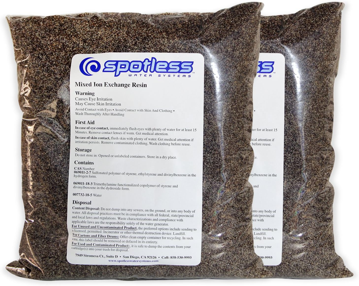 CR Spotless R2-20 Refill Resin for DI-20 Systems, 1 Pack - Walmart.com