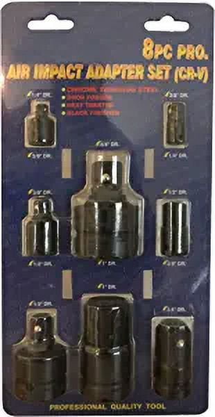 CR-V Impact Adapter Socket Set (8-Piece Set) - Walmart.com