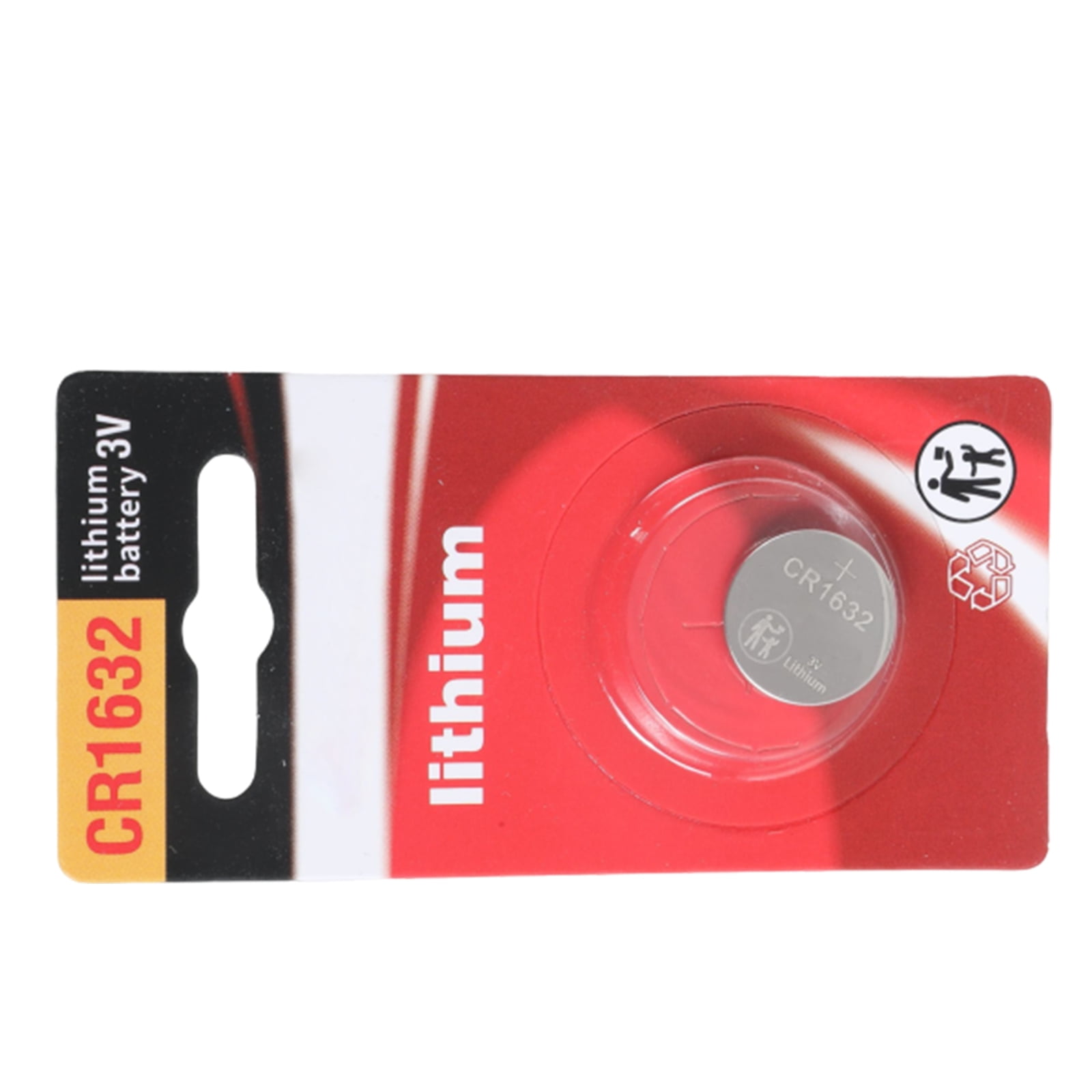 CR1632 3V Lithium Batteries CR1632 Lithium Button Cell, Long Last Power for Small Electronics ...
