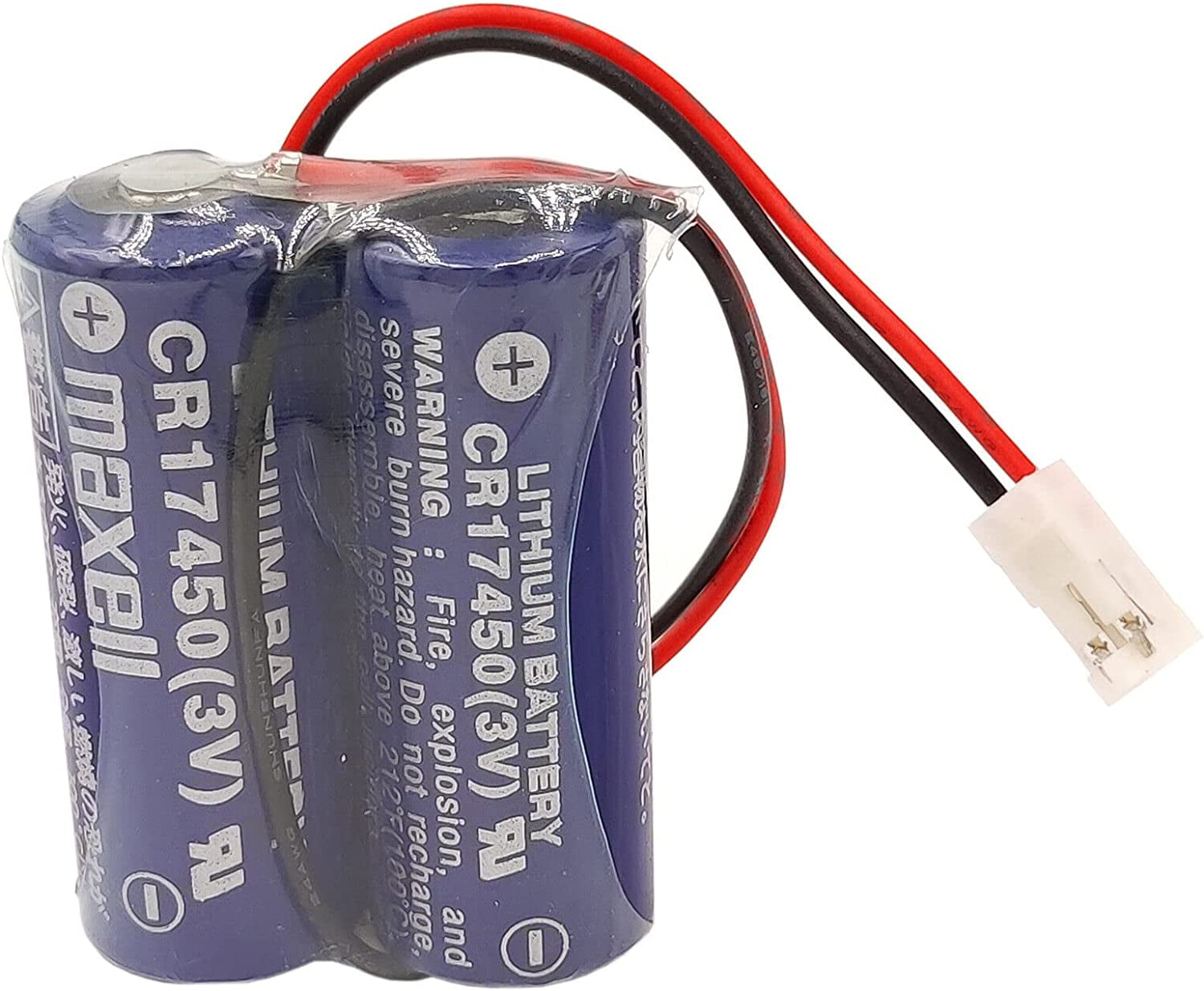 CR17450-2WK27 / D80UB016170 3V Replacement PLC Battery 2*CR17450 ...