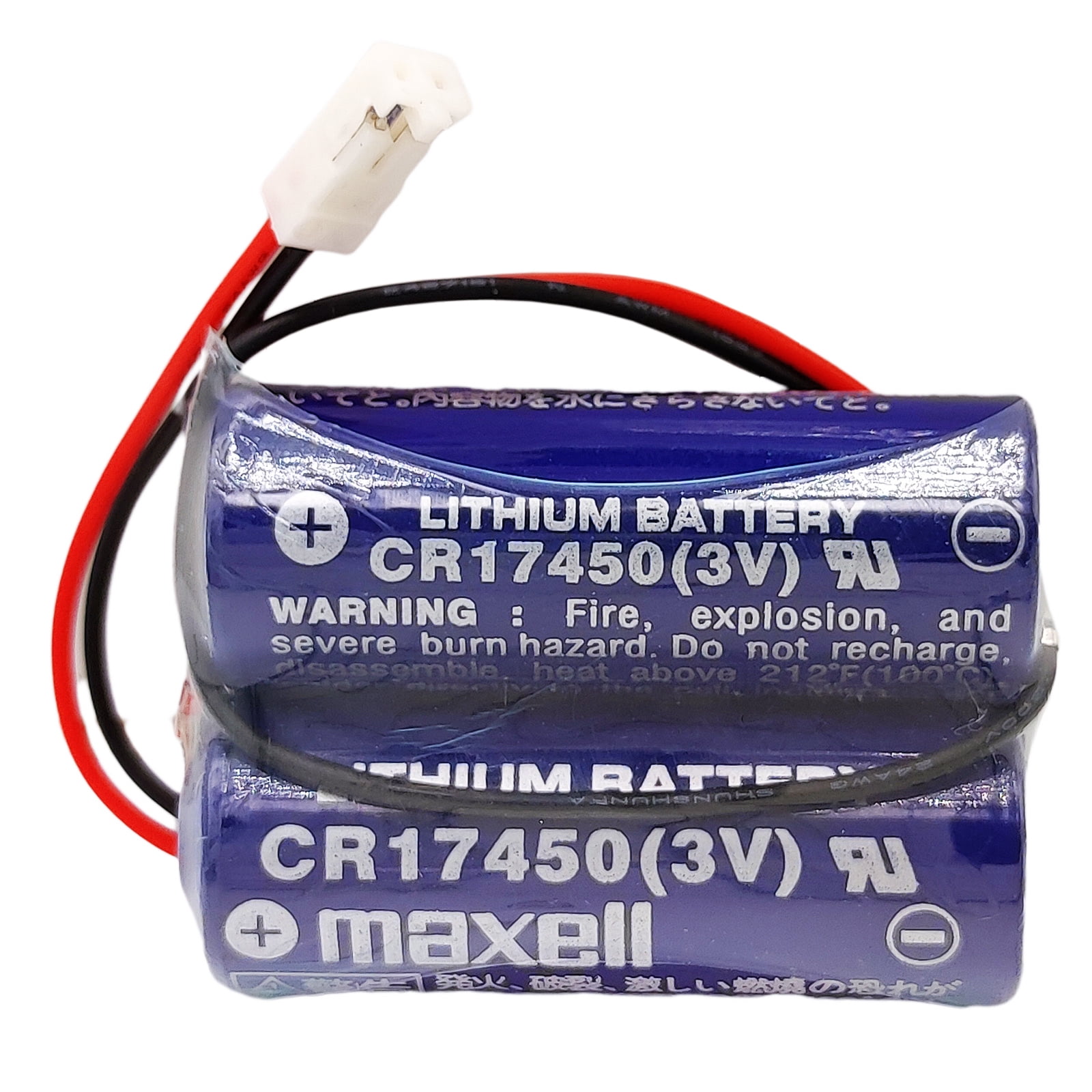 CR17450-2WK27 / D80UB016170 3V Replacement PLC Battery 2*CR17450 ...