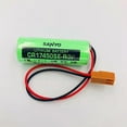 CR17450SE-R 3V 2500mah PLC Battery with Plug for FANUC A98L-0031-0012 PLC Battery - Walmart.com