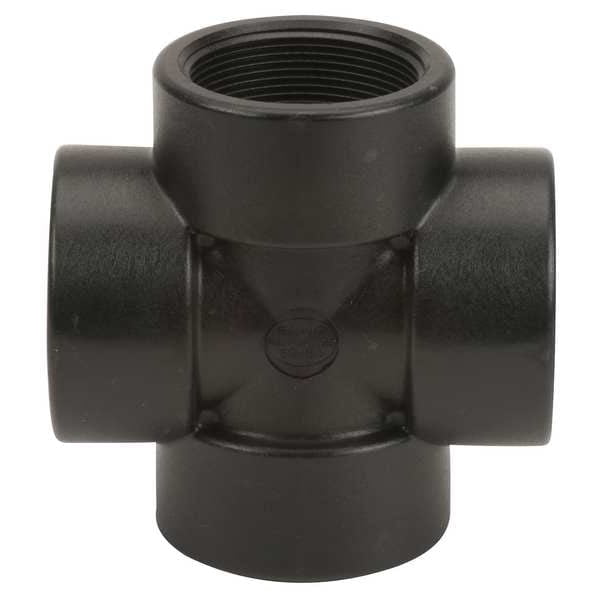 CR200 Banjo Polypropylene Pipe Fitting, Cross, Schedule 80, 2" NPT ...