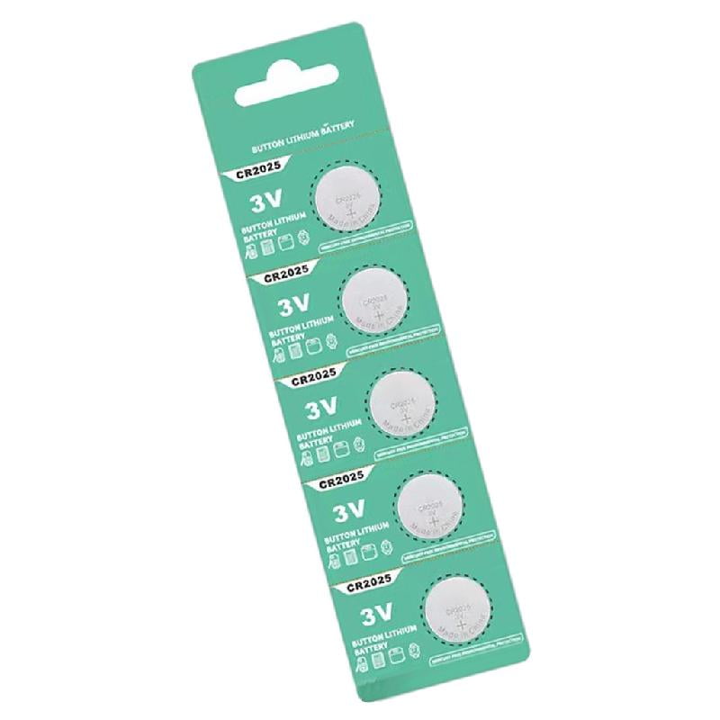 CR2025 3V Coin Battery for Continuous Operates in Small Electronics ...