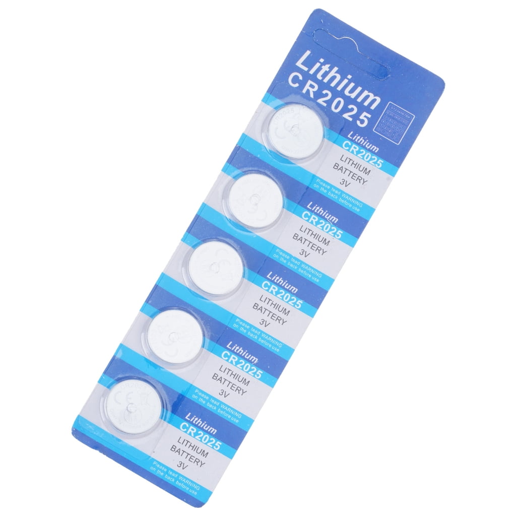 CR2025 Coin Cell Battery 3V Single Pack, Lithium Button Cell for Toys ...