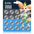 CR2032 Batteries 3V Coin Battery 20 Pack, 2032 Long-Lasting Power ...