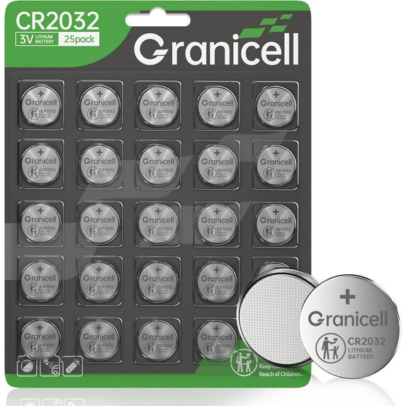 CR2032 Battery Compatible with AirTag 25 Count 2032 Lithium 3V Coin for ...