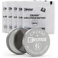 CR2450 Battery CR 2450 3v Lithium Coin Cell Batteries Long Lasting ...