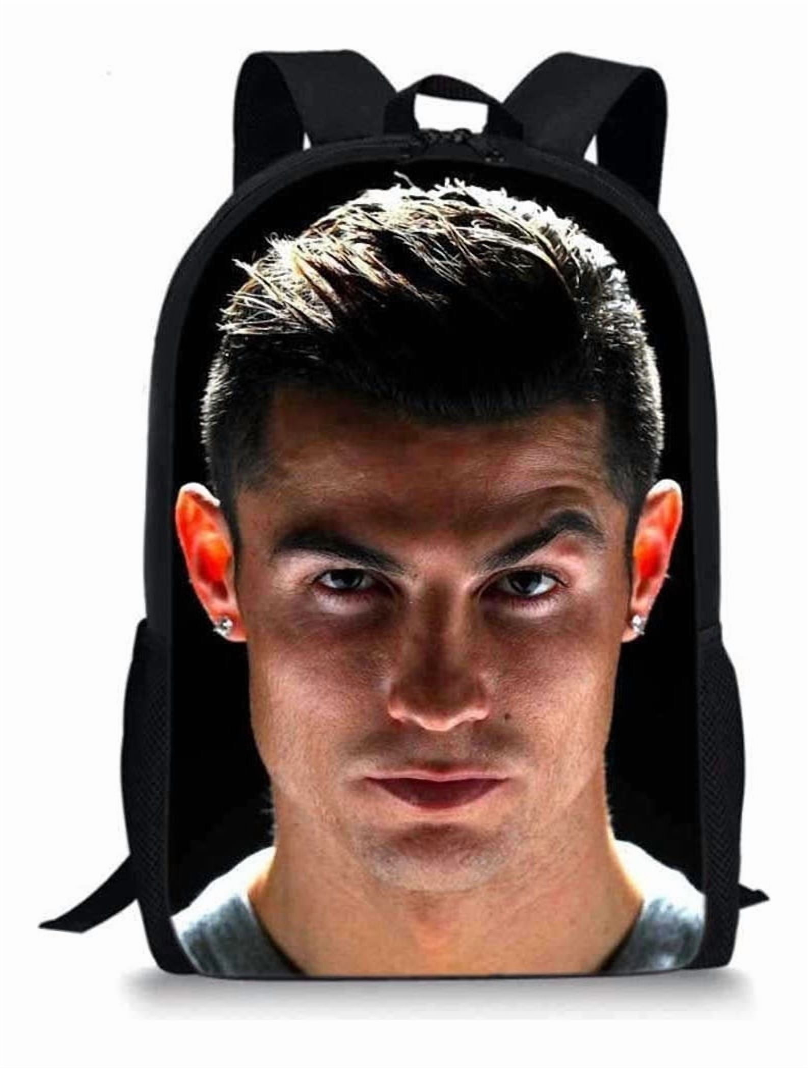 CR7 Backpack Cristiano Ronaldo Soccer School Bag for Teen Laptop ...