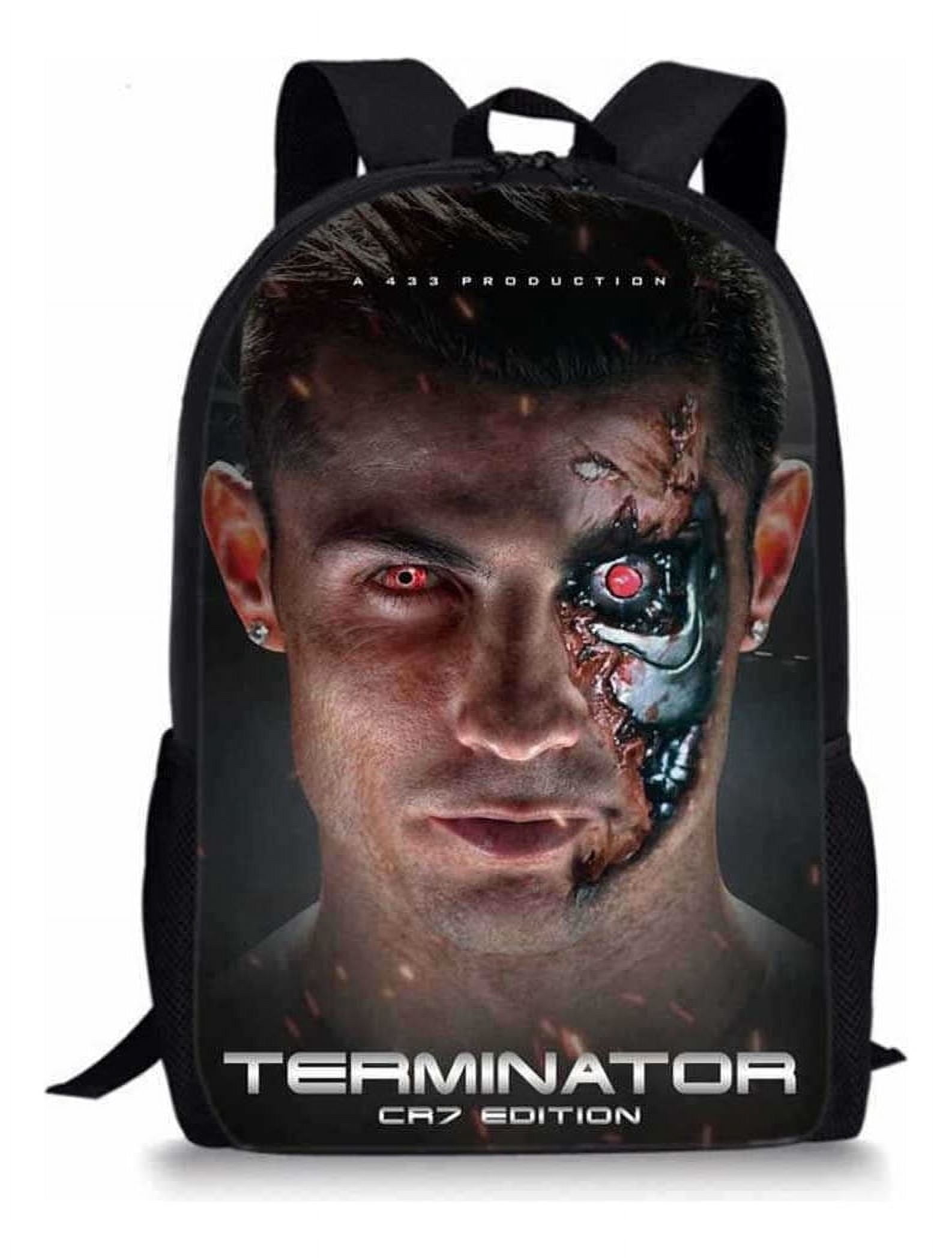 CR7 Backpack for Football Lovers Cristiano Ronaldo Sports School Bag ...