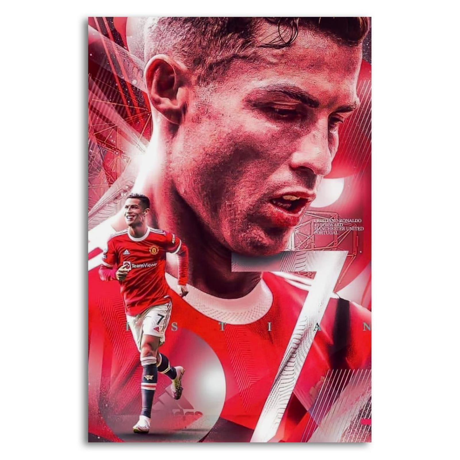 CR7 Cristiano Ronaldo Soccer Home Decor Posters Picture Wall Art Gifts ...