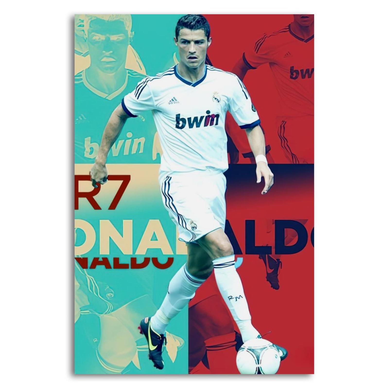 CR7 Cristiano Ronaldo Soccer Star Home Decor Posters Picture Wall Art ...