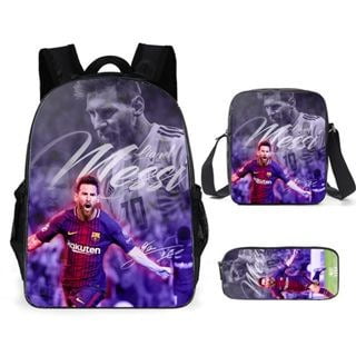 CR7 Football Backpack Unisex Cristiano Ronaldo Backpack Set 3D Print ...