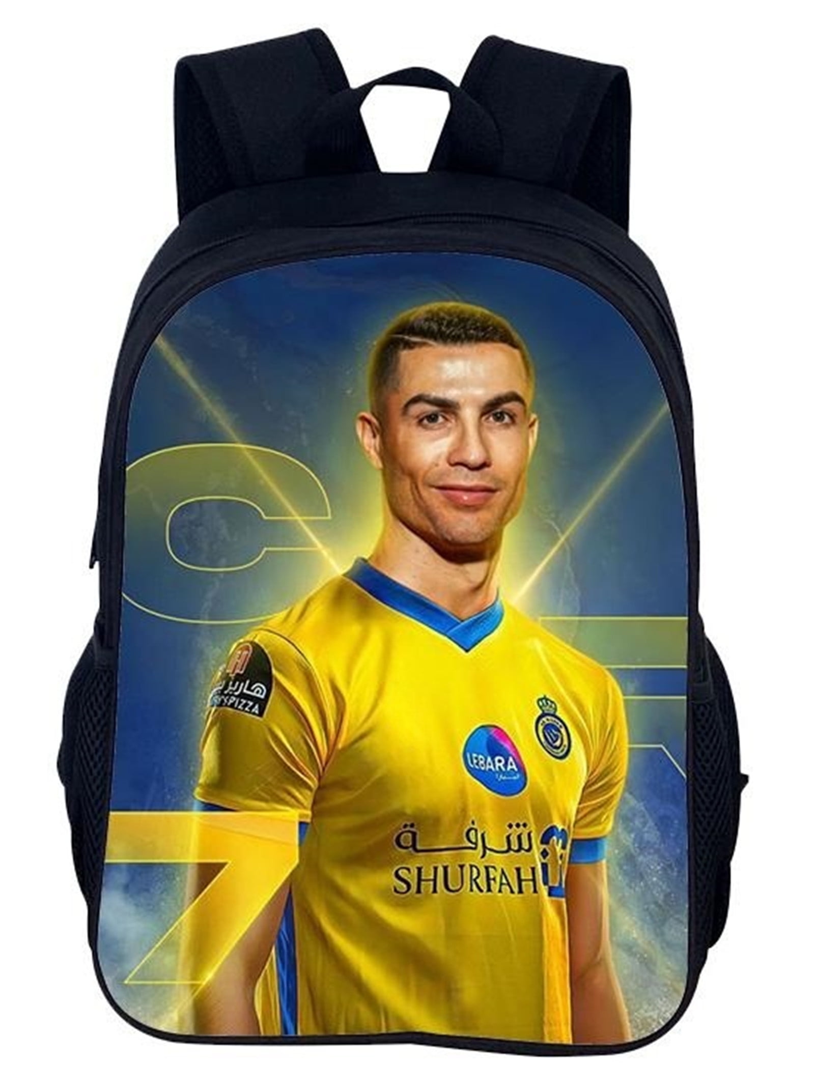 CR7 Novelty School Bag Student Lightweight Bookbag-Waterproof Travel ...