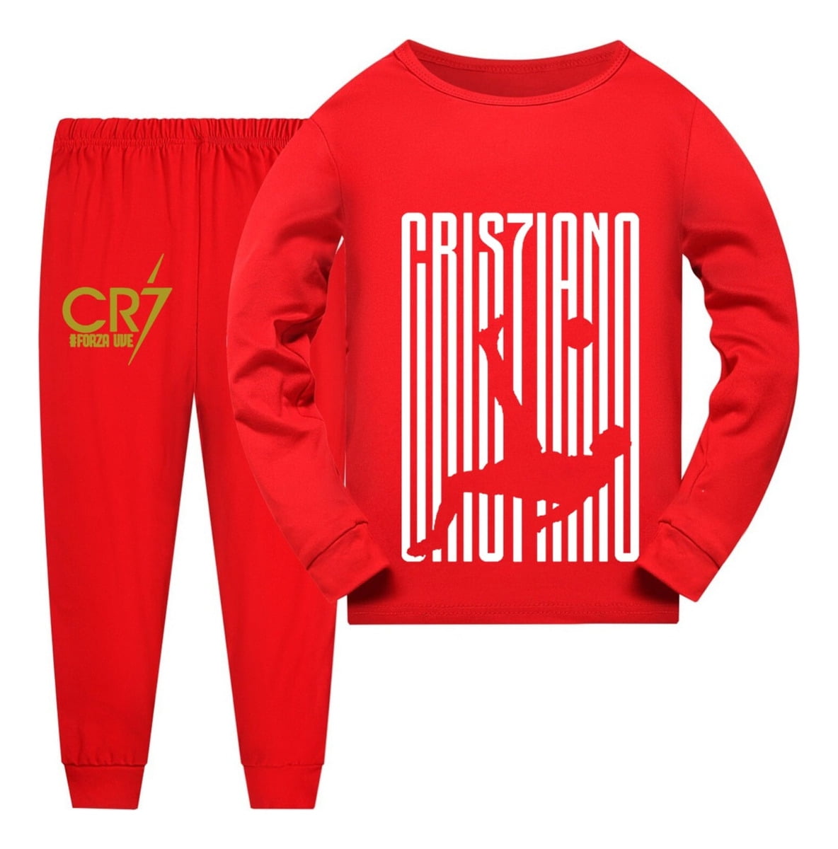 CR7 Soccer Fan Kids Pajamas – Cristiano Ronaldo Football Sleepwear ...