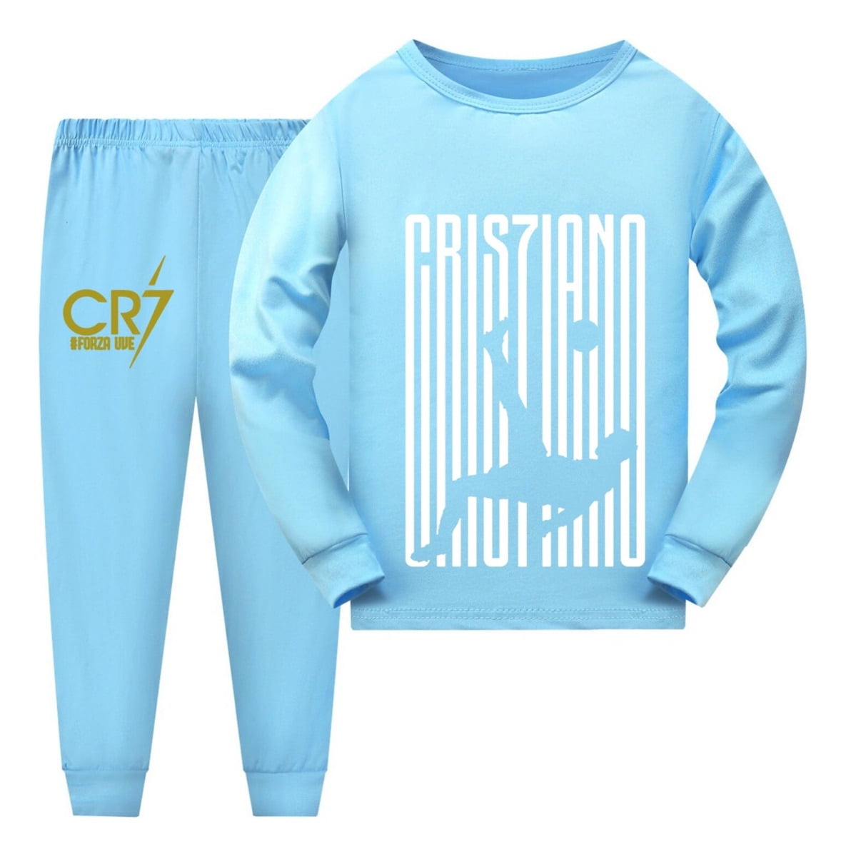 CR7 Soccer Fan Kids Pajamas – Cristiano Ronaldo Football Sleepwear ...