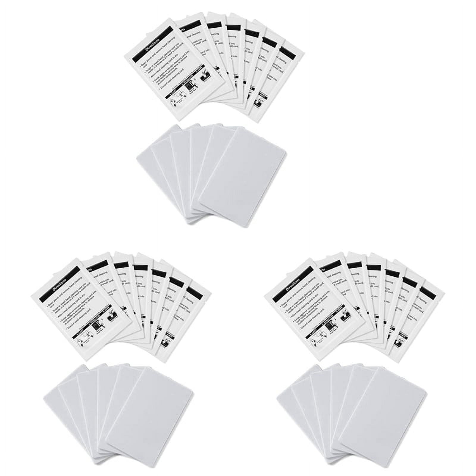 CR80 Cleaning Cards, Dual Side Card Reader Cleaner, POS Swipe Terminal ...