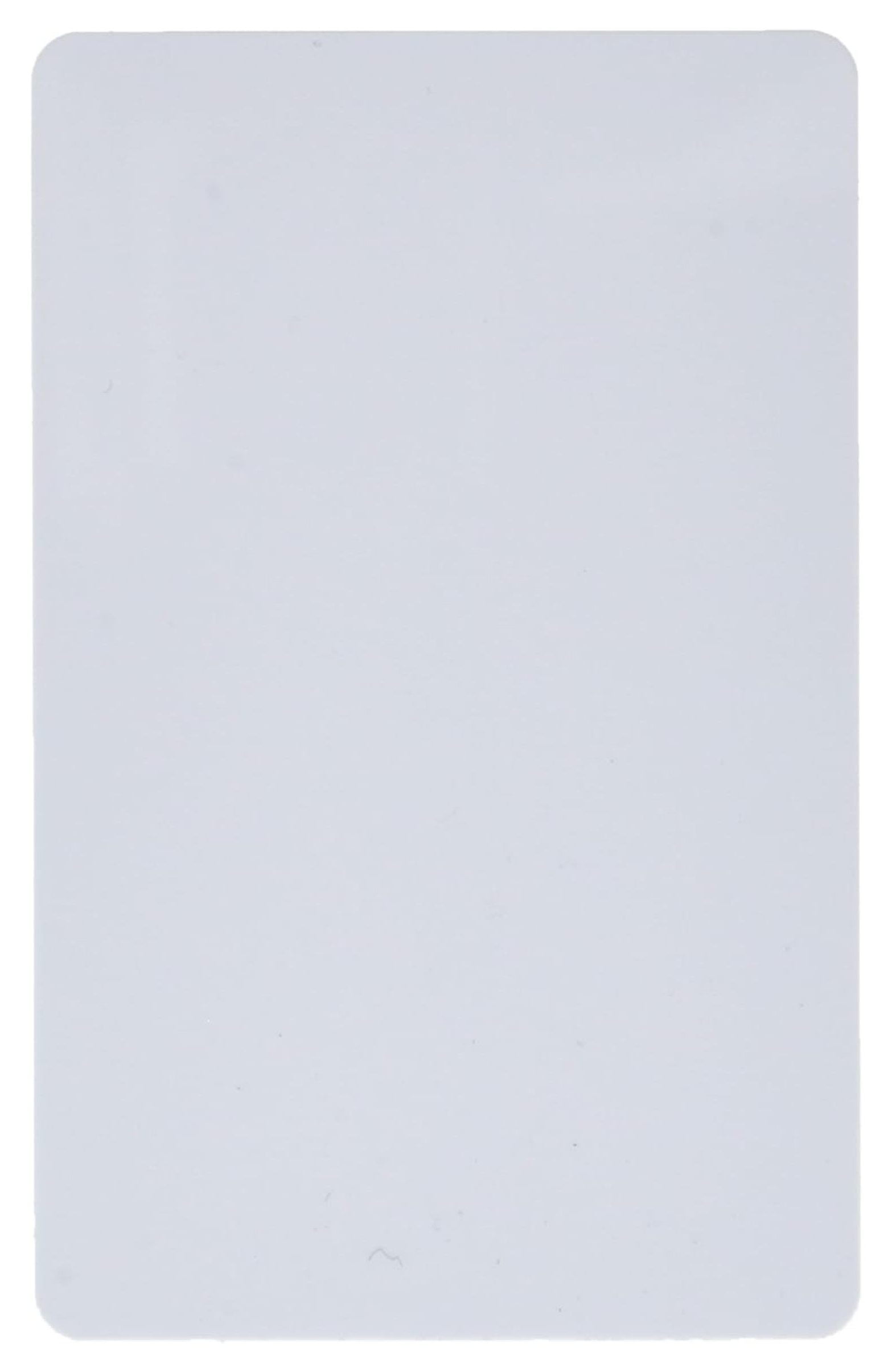 CR80 PVC Cards - 30 Mil Blank White Cards, 500 Pack - Fargo 81754 ...