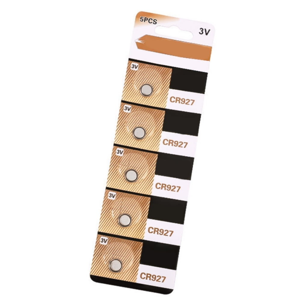 CR927 5 Pack 3V Lithium Coin Button Cell Batteries 30mAh for Various ...