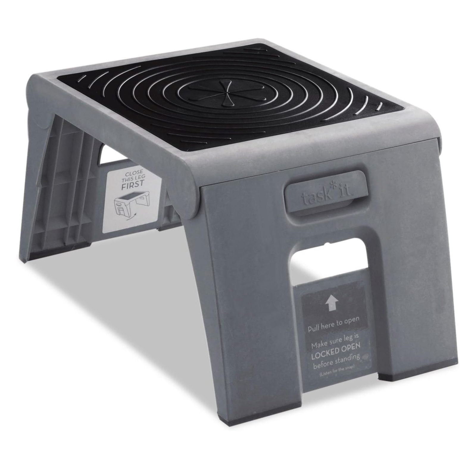 CRA50051PK82 - Exlonjet Nonslip Folding Step Stool - Walmart.com