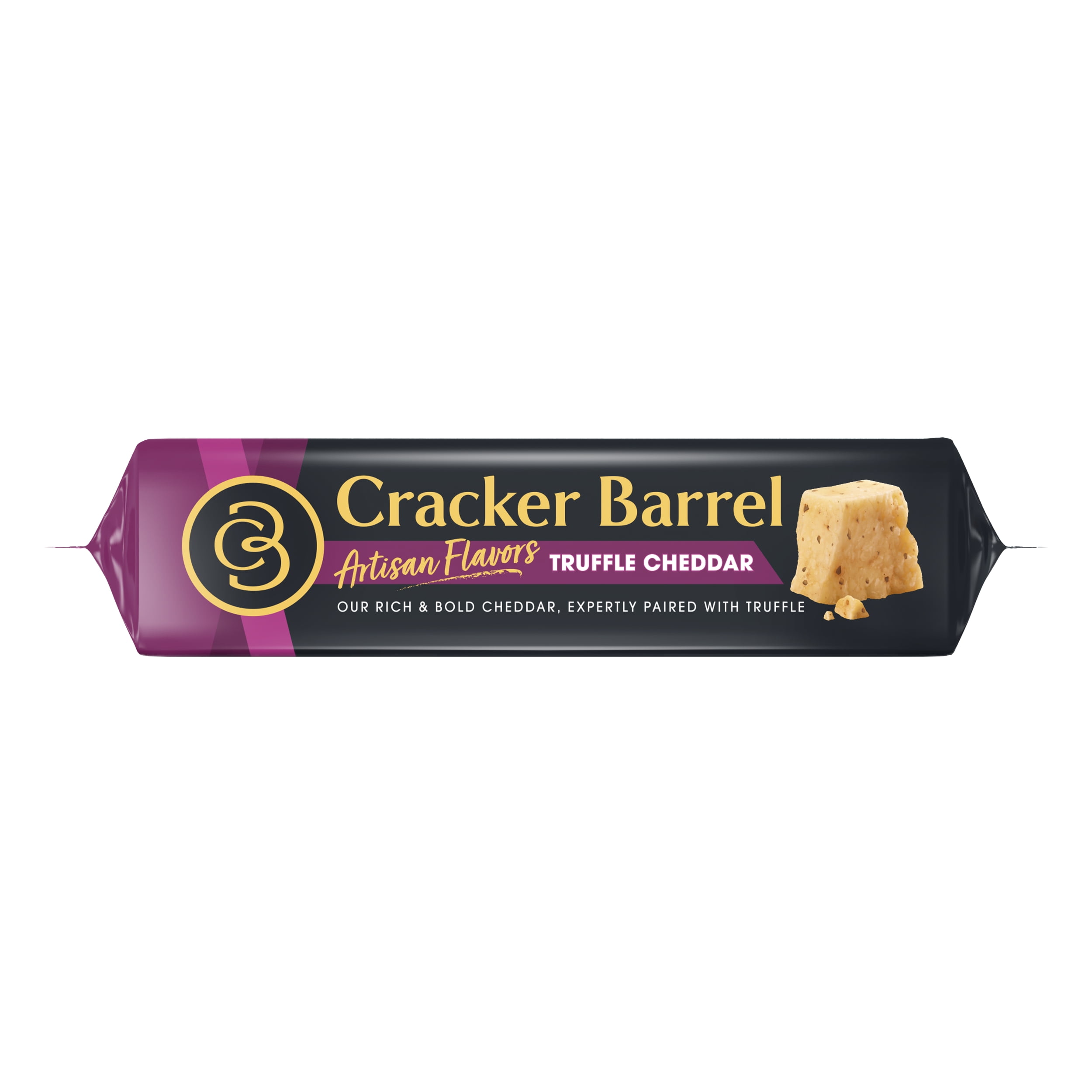 CRACKER BARREL NATURAL CHEESE-CHUNKS Artisan Flvr Truffle 7oz - Walmart ...