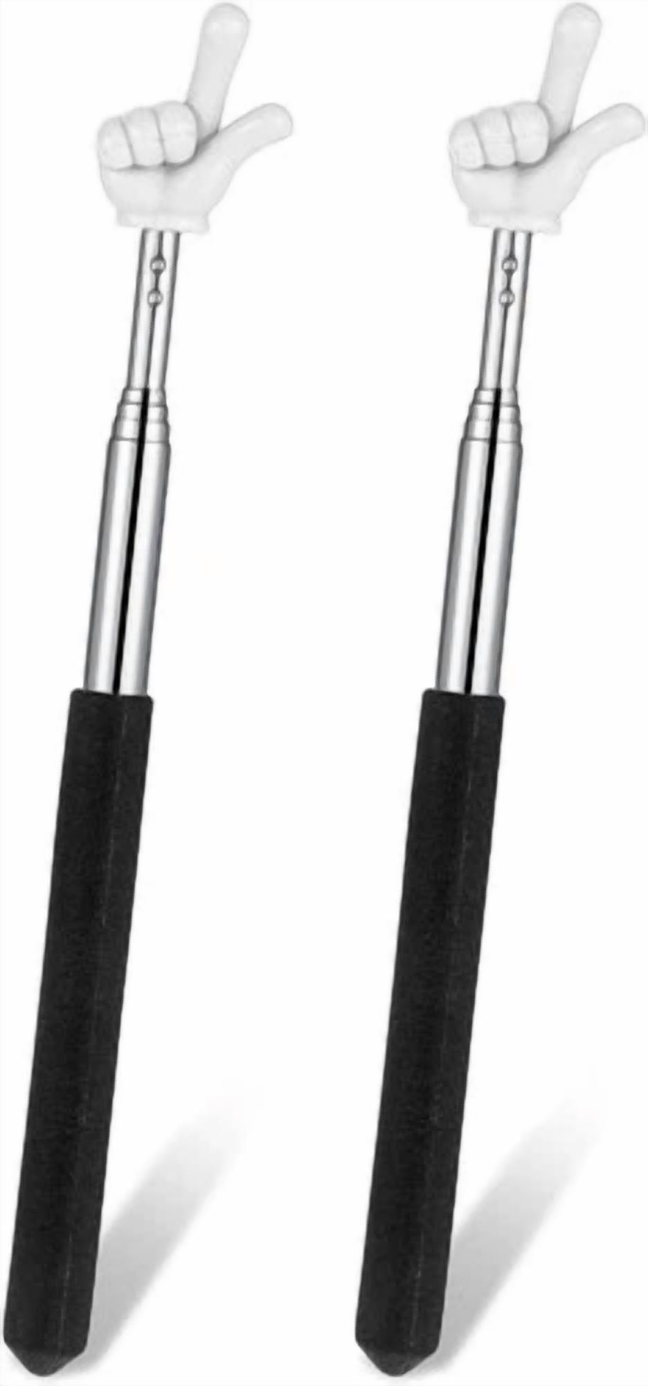 CRAFT- 2 Pcs Finger Pointer Stick, Telescopic Presentation Stick Mini ...