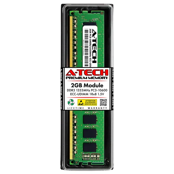 CRAFT- 2Gb Ddr3 Pc3-10600E Ecc Udimm (Cisco 15-13407-01 Equivalent ...