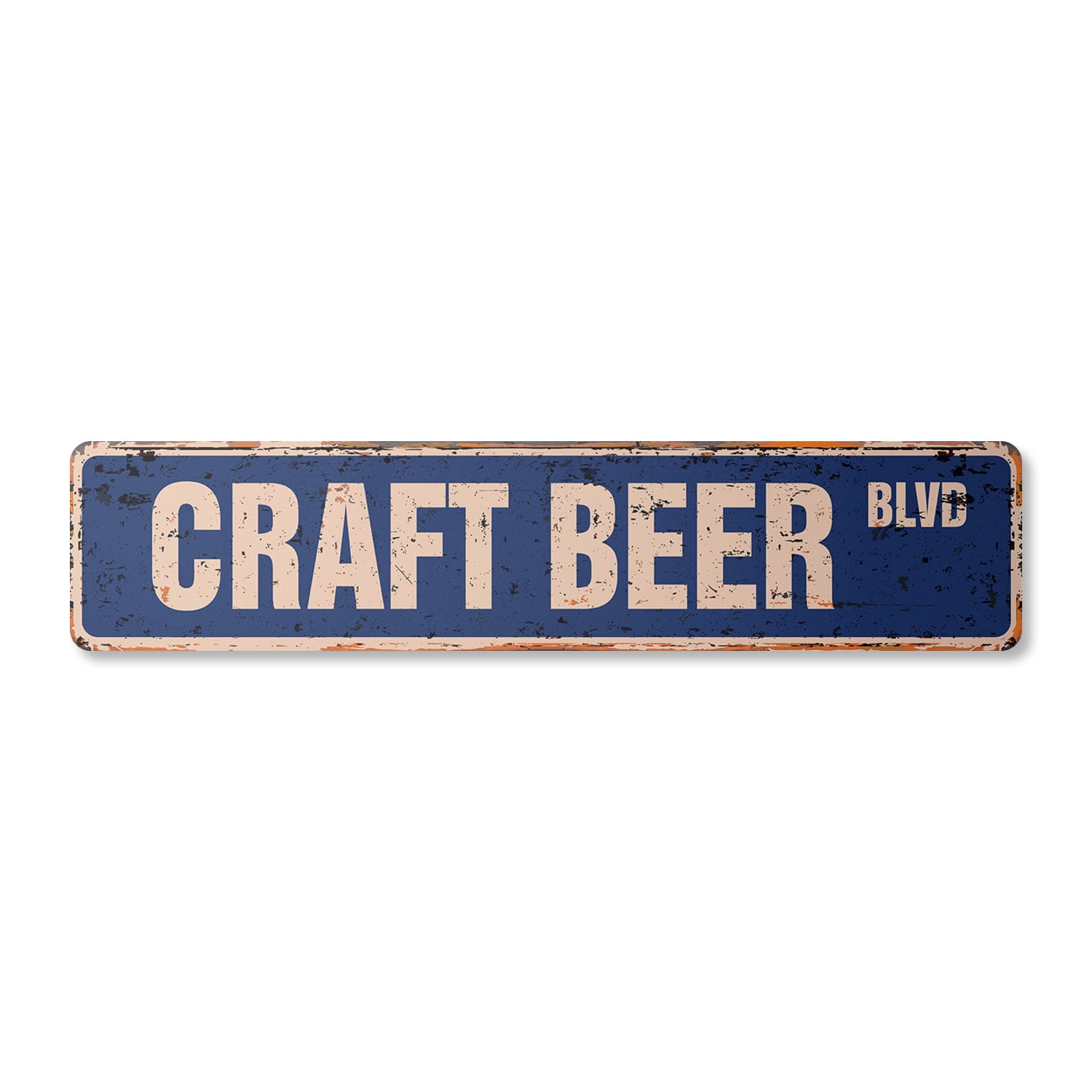 CRAFT BEER Vintage Plastic Street Sign brewery beer cold barrel keg ...