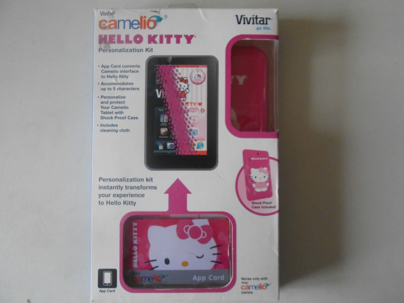 CRAFT- Hello Kitty Camelio Personalization Kit, Tablet Protective Shock ...