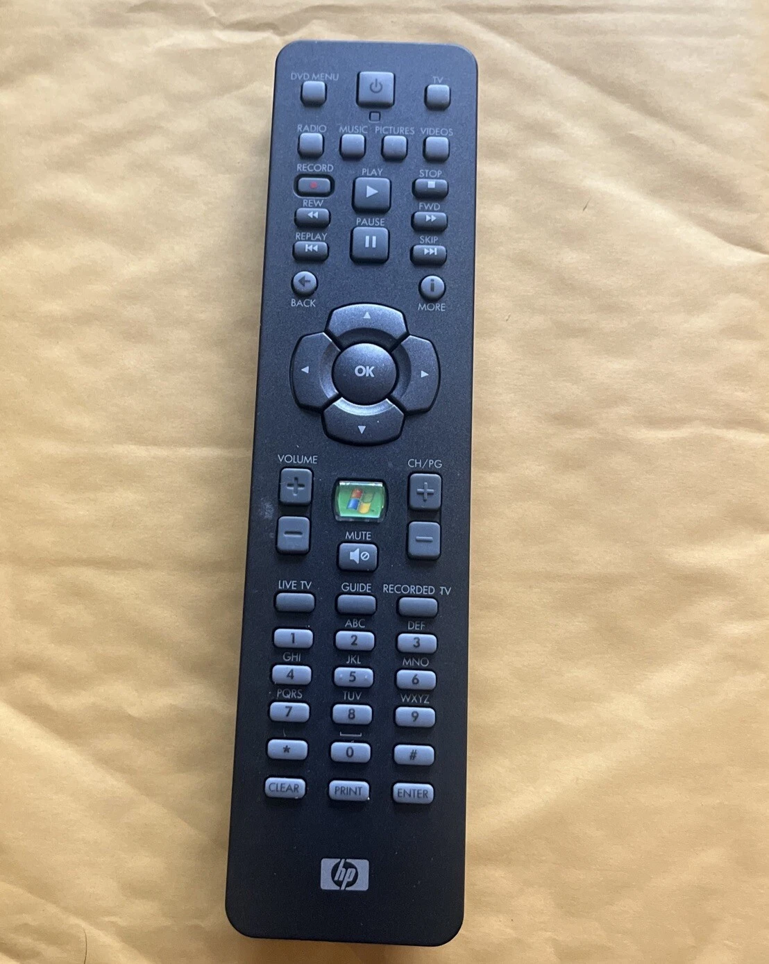 CRAFT- Hp Rc6 Ir Media Center Windows Remote Control Hp Windows Remote ...