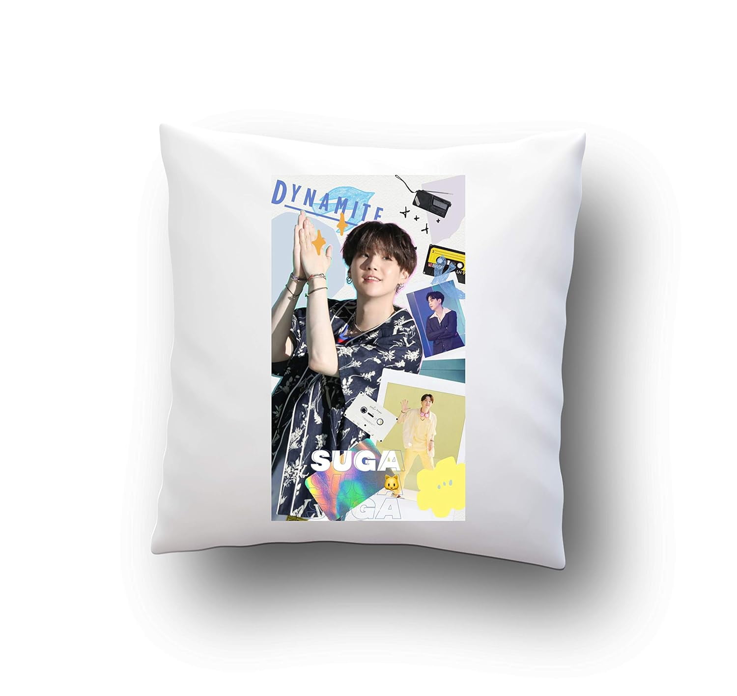 CRAFT MANIACS Officially Licensed BTS Merch BTS Dynamite Suga Boy Satin ...