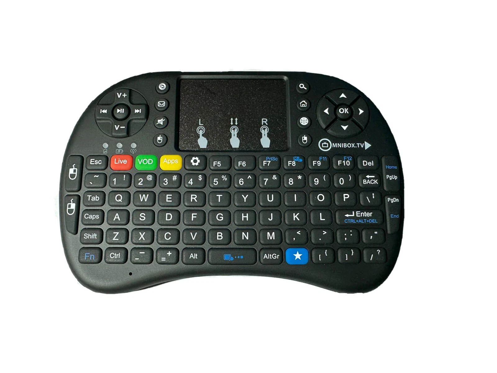 CRAFT- Mini Wireless Keyboard With Mouse Usb Dongle 2.4Ghz Android Tv ...
