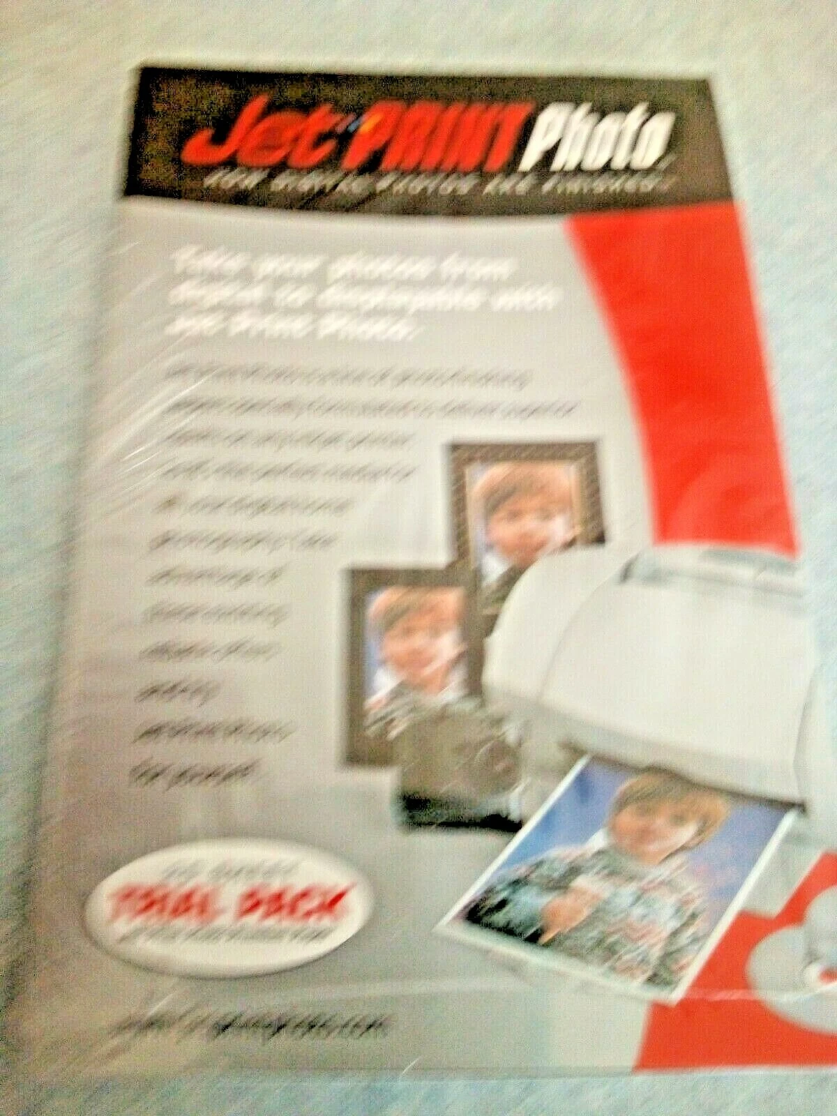 CRAFT- (New) 20 Sheets 4 X 6" Jet Print Photo Paper Model 12756-0- Fast ...