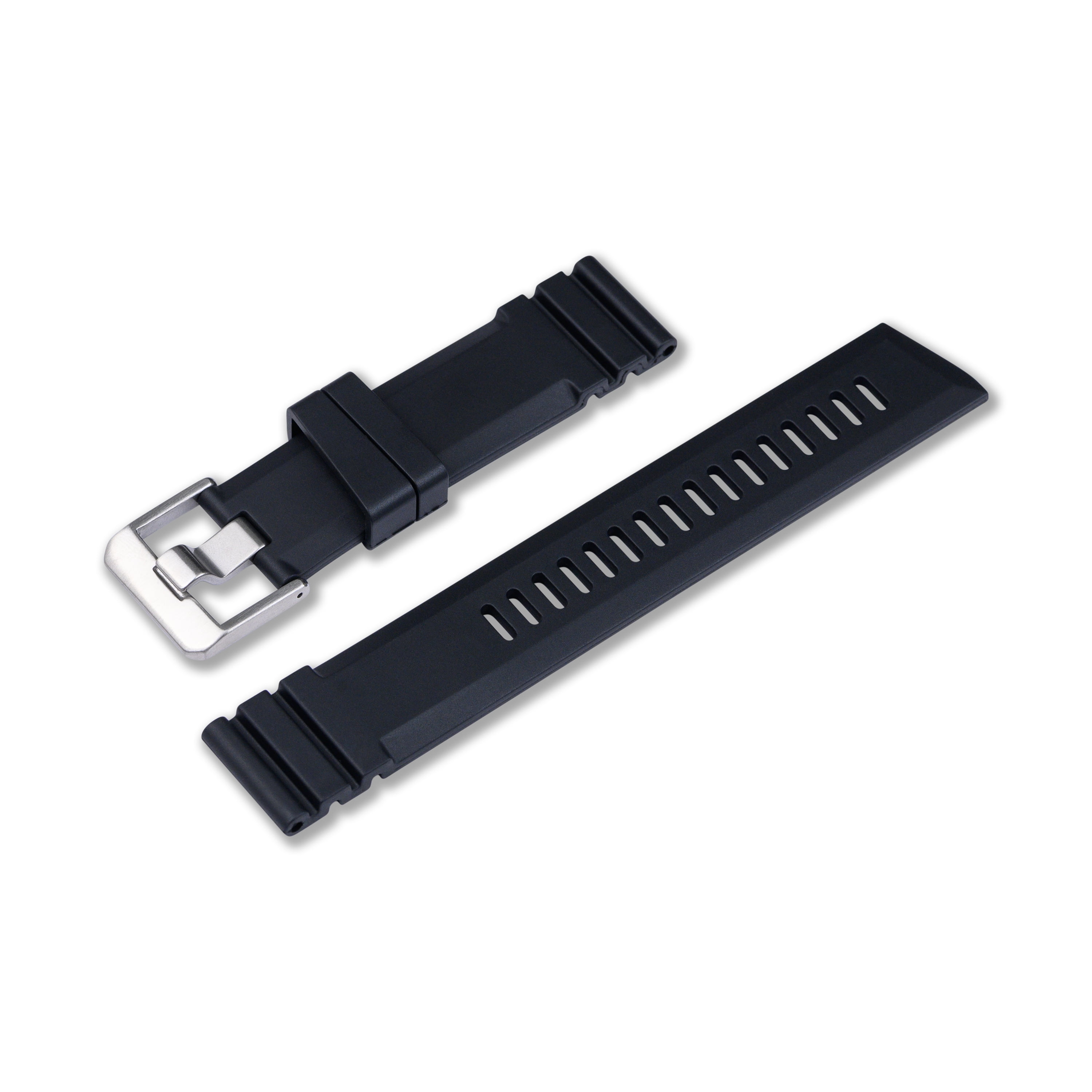 CRAFTER BLUE CB51 Watch Strap FKM Rubber Band for All 22mm Width Lug ...