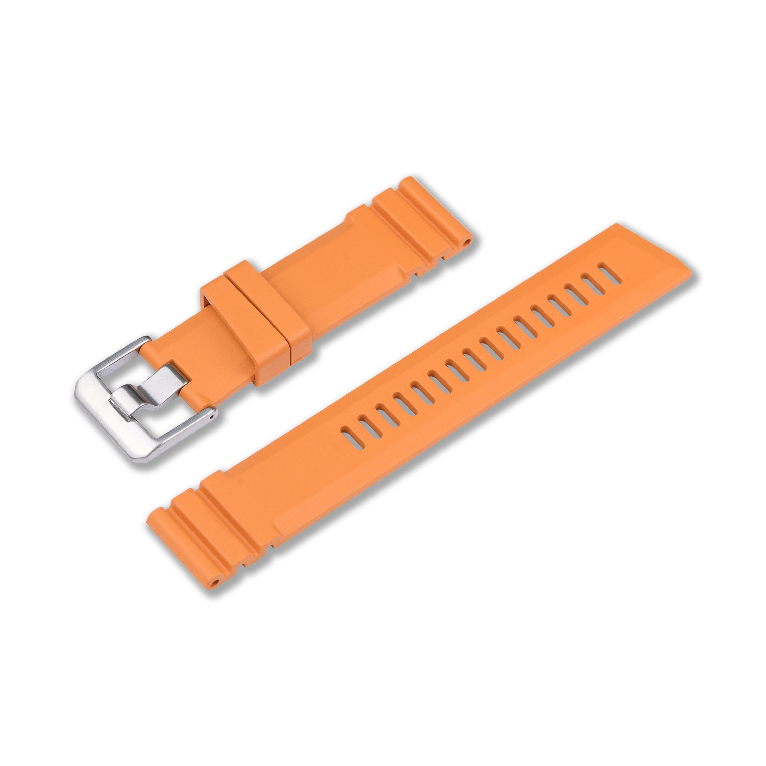 CRAFTER BLUE CB51 Watch Strap FKM Rubber Band for All 22mm Width Lug ...
