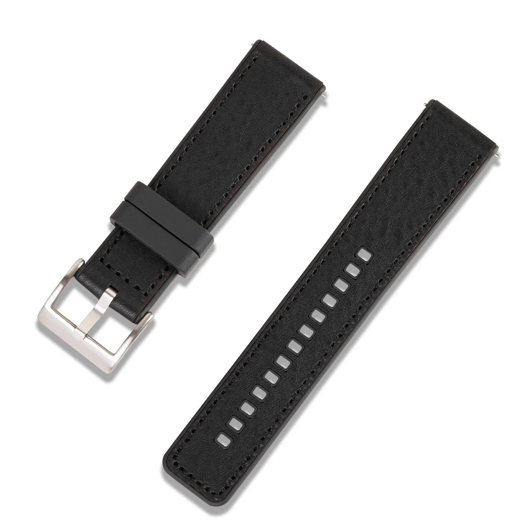 CRAFTER BLUE UL03 Straight End Hybrid FKM Rubber Watch Strap ...