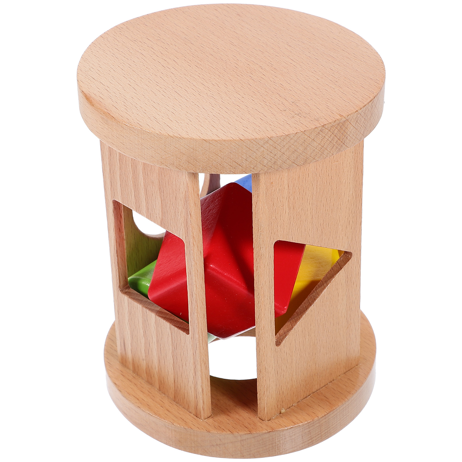 CRAFTHROU 1 Set Rolling Shape Sorter Cube Toy for Kids 6M+ Fine Motor ...