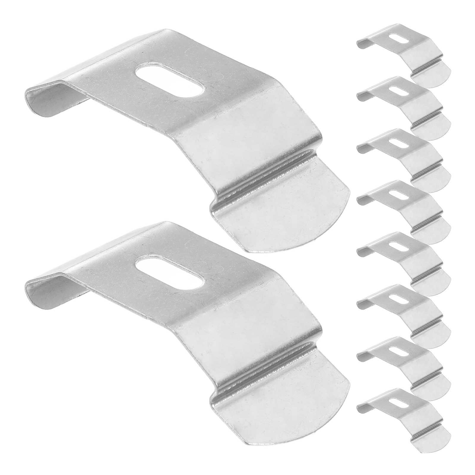 CRAFTHROU 1 Set Silver Louver Brackets for Vertical Blind Wall Mount ...