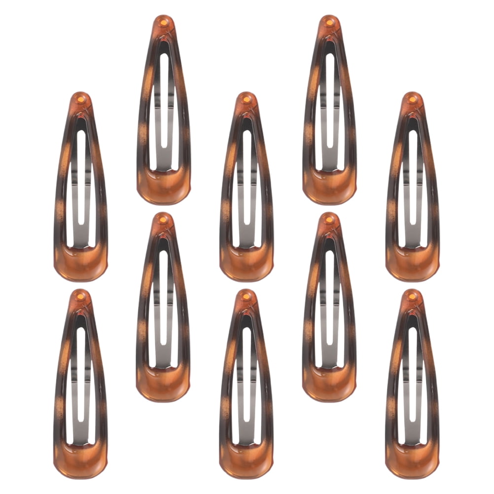 CRAFTHROU 10Pcs Hair Barrettes for Fine Hair Small Snap Clips Women ...